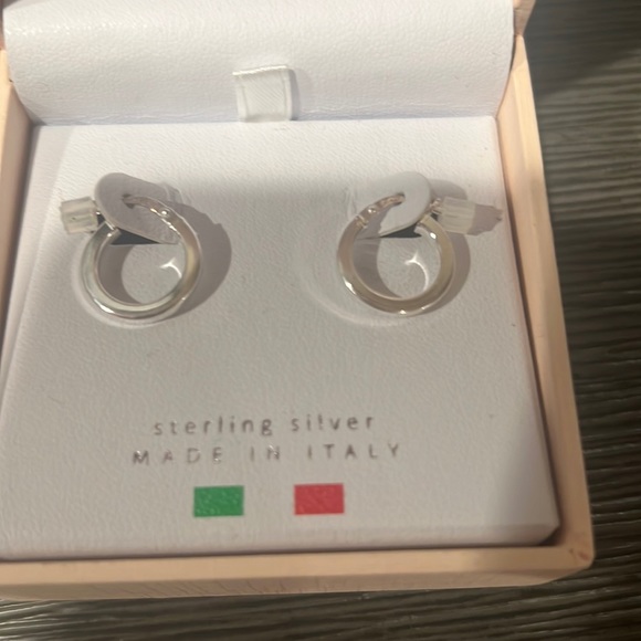 Mia Fiore | Jewelry | Mia Fiore Sterling Silver Hoop Earrings | Poshmark